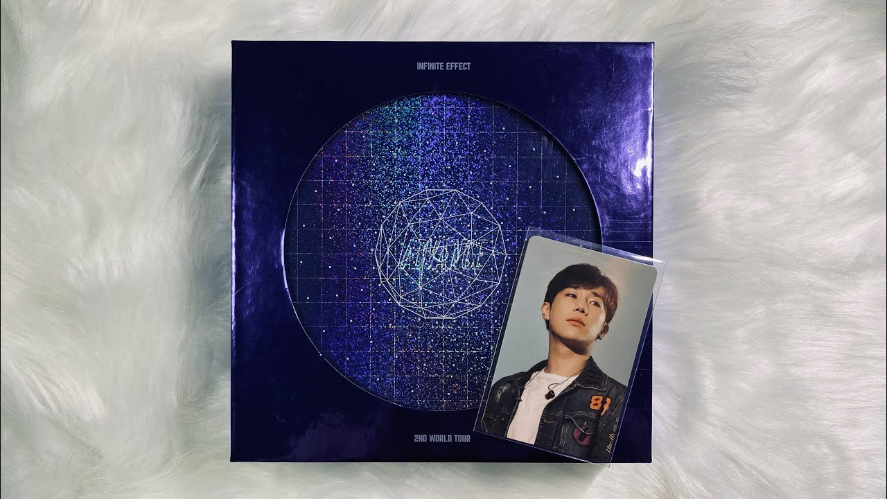 INFINITE Infinite Effect Advance Live CD + DVD (2016) Album Unboxing ...