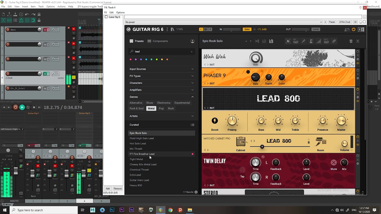 Native Instruments Guitar Rig 6 - Rhythm Guitar , Lead Guitar and Bass ...