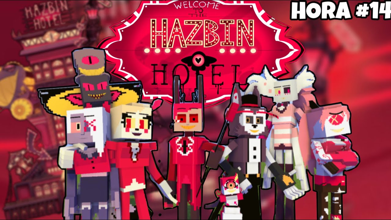 Construí Hazbin Hotel en Minecraft (Parte 1) - YouTube