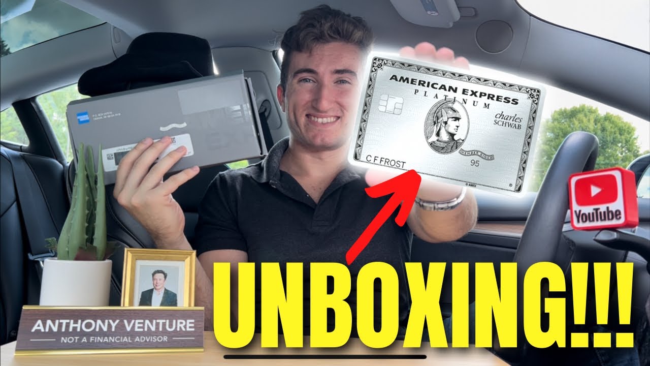 Unboxing The ‘Charles Schwab’ Amex PLATINUM Credit Card!! - YouTube