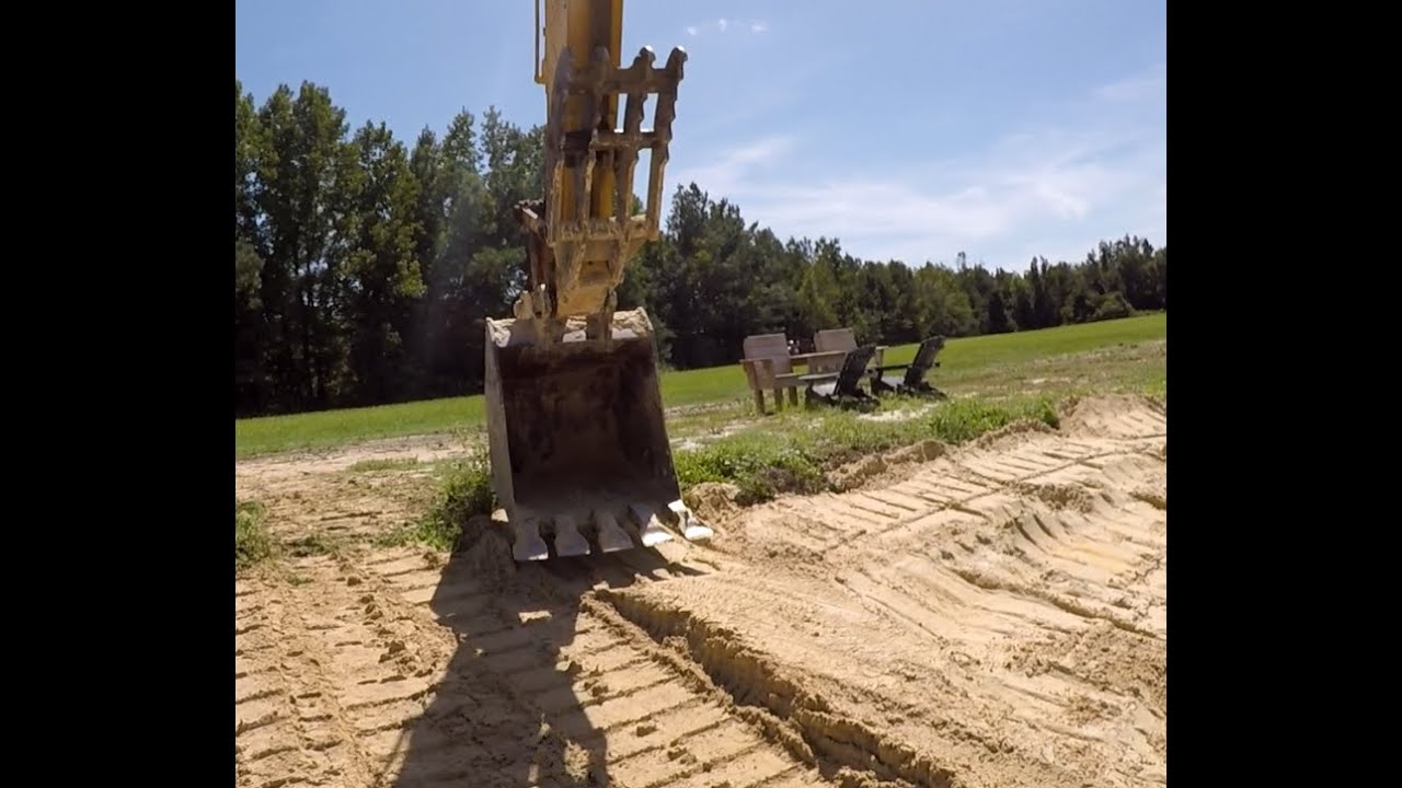 Continuing...Sloping in front of Our Bench - YouTube