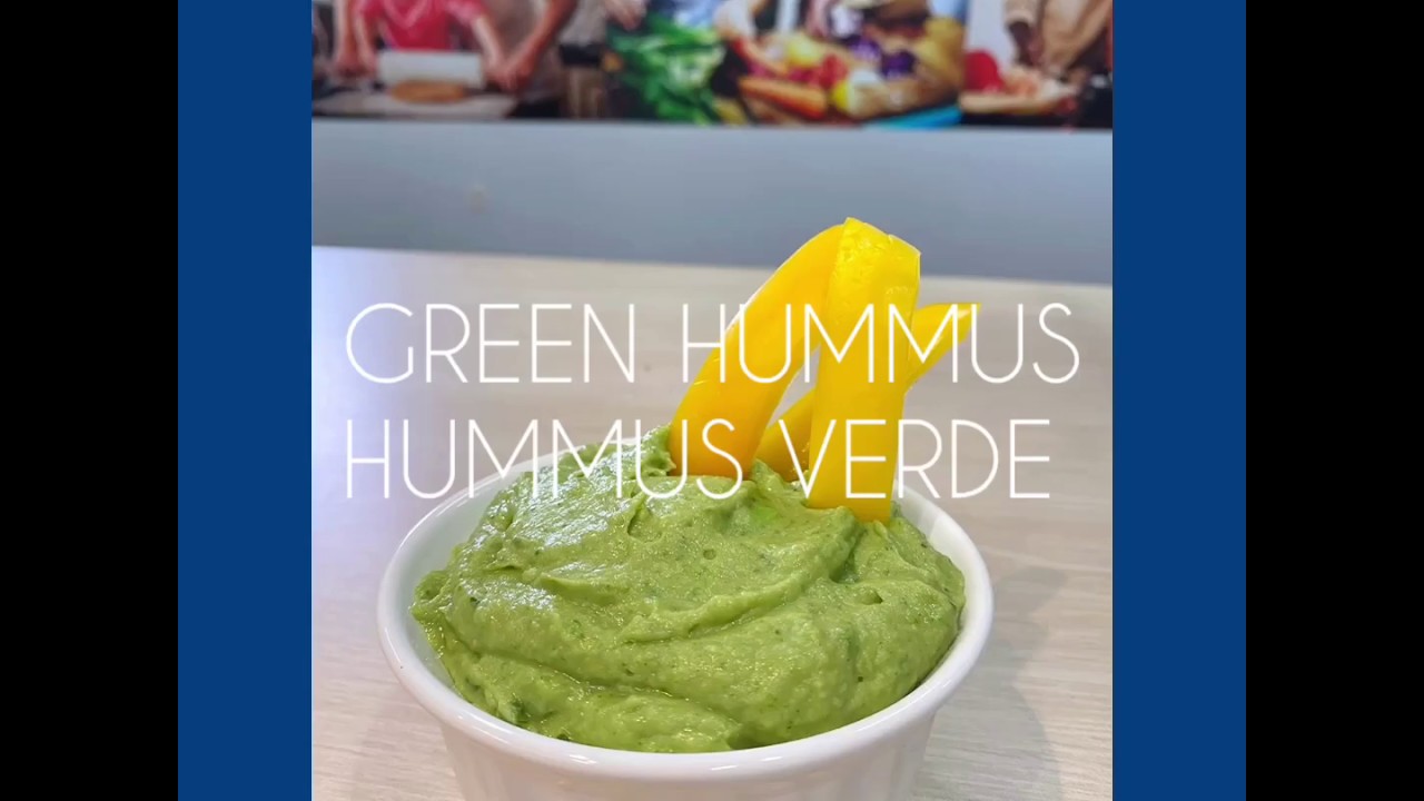 RECIPE: Green Hummus - YouTube