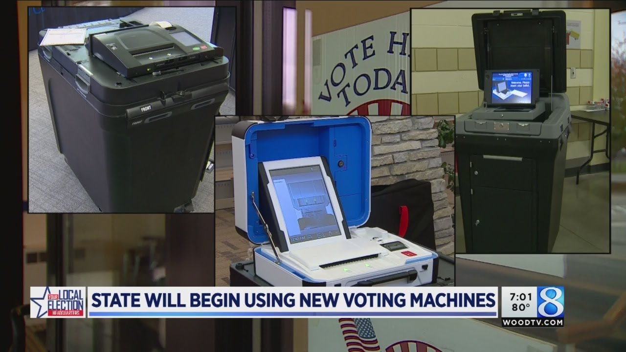 New voting equipment making debut in West Michigan - YouTube