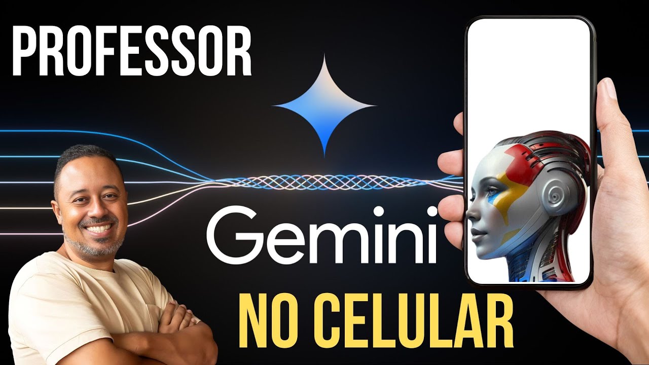 TUTORIAL COMPLETO COMO USAR O GEMINI INTELIGÊNCIA ARTIFICIAL DO GOOGLE NO CELULAR GUIA PASSO A ...