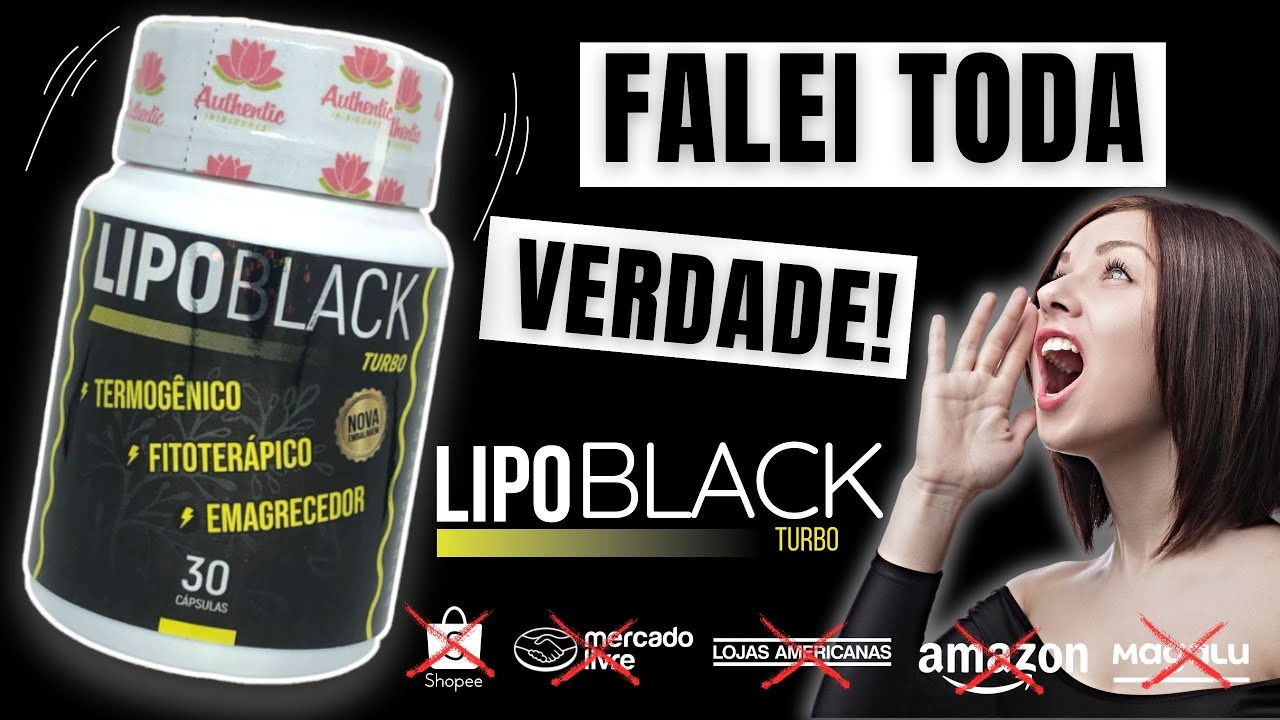 lipo black turbo original 🛑AVISO🛑 lipo black turbo emagrecedor funciona ...