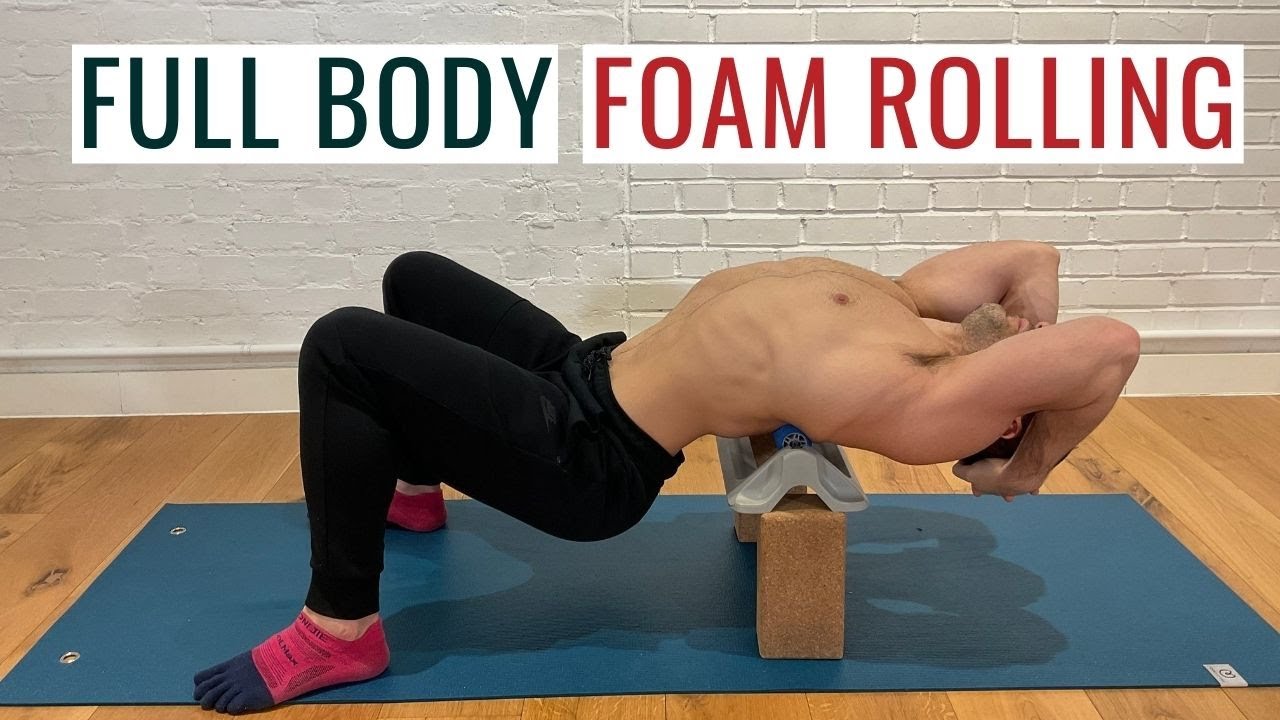 Full Body Foam Rolling Routine • 45 mins - YouTube