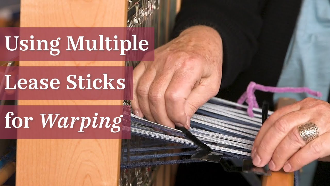 Using Multiple Lease Sticks for Warping Front to Back - YouTube