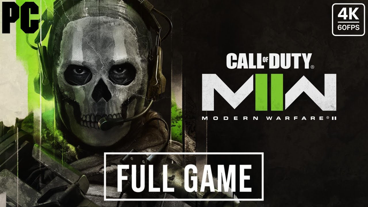 CALL OF DUTY MODERN WARFARE II Gameplay Walkthrough FULL GAME -4K 60FPS ...