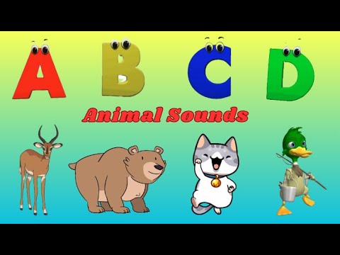 ABC Animal Sounds Song | Alphabet Animals N26TH2 | Animal Sounds - YouTube