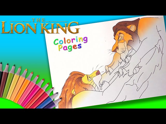 Scar The Lion King Kids Coloring Pages The Lion King Coloring Pages