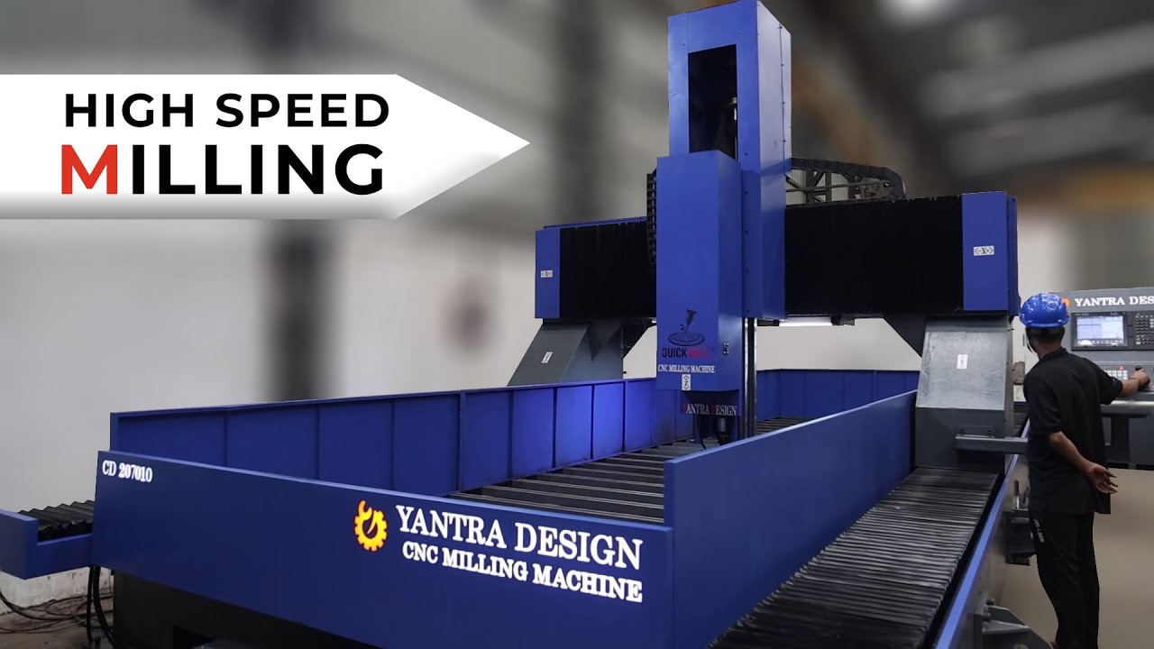 High-Precision CNC Milling Machine by Yantra Design | Made in India ...