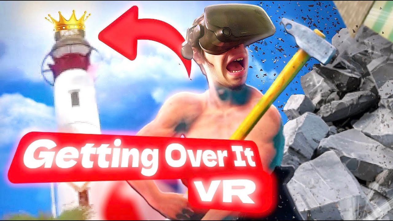 GETTING OVER IT en VR !! - YouTube