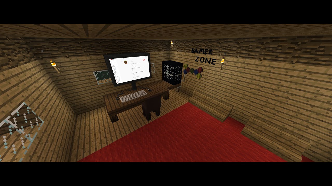 Funktionierende Gaming setup in Minecraft Mit little tiles Mod und web ...