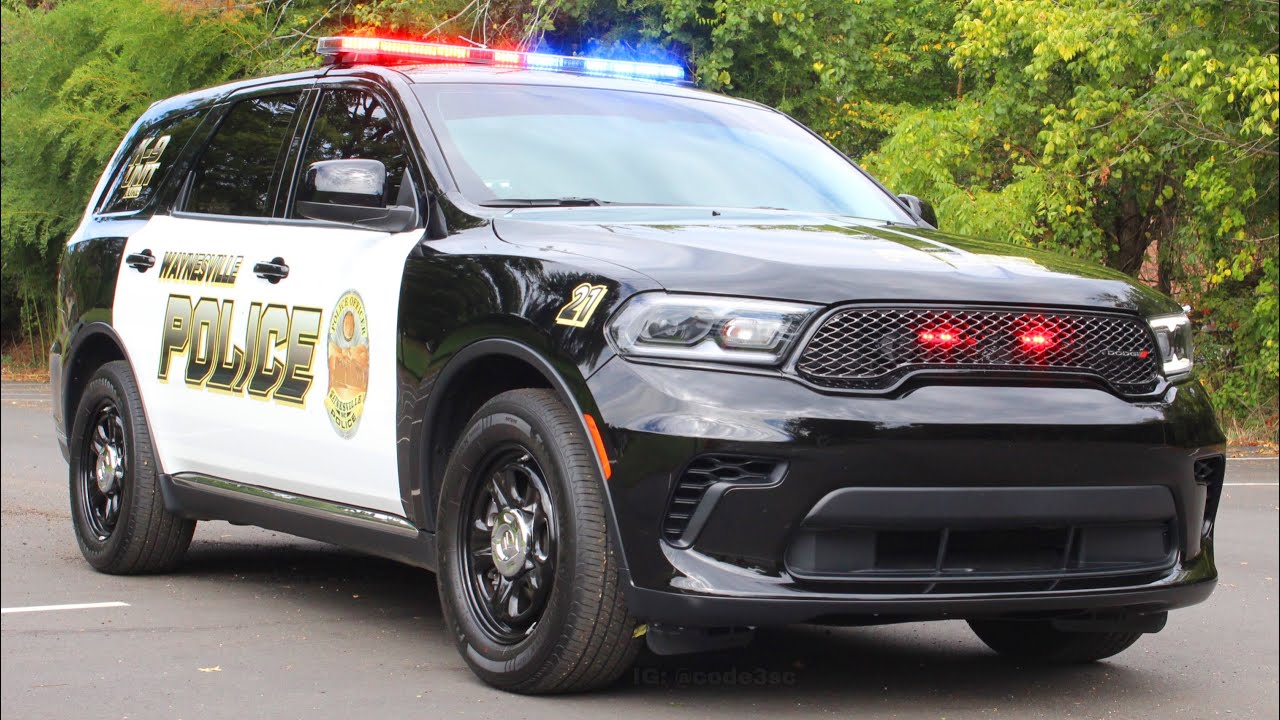 Waynesville (NC) Police Department 2022 Dodge Durango K9 “LUKE” - YouTube