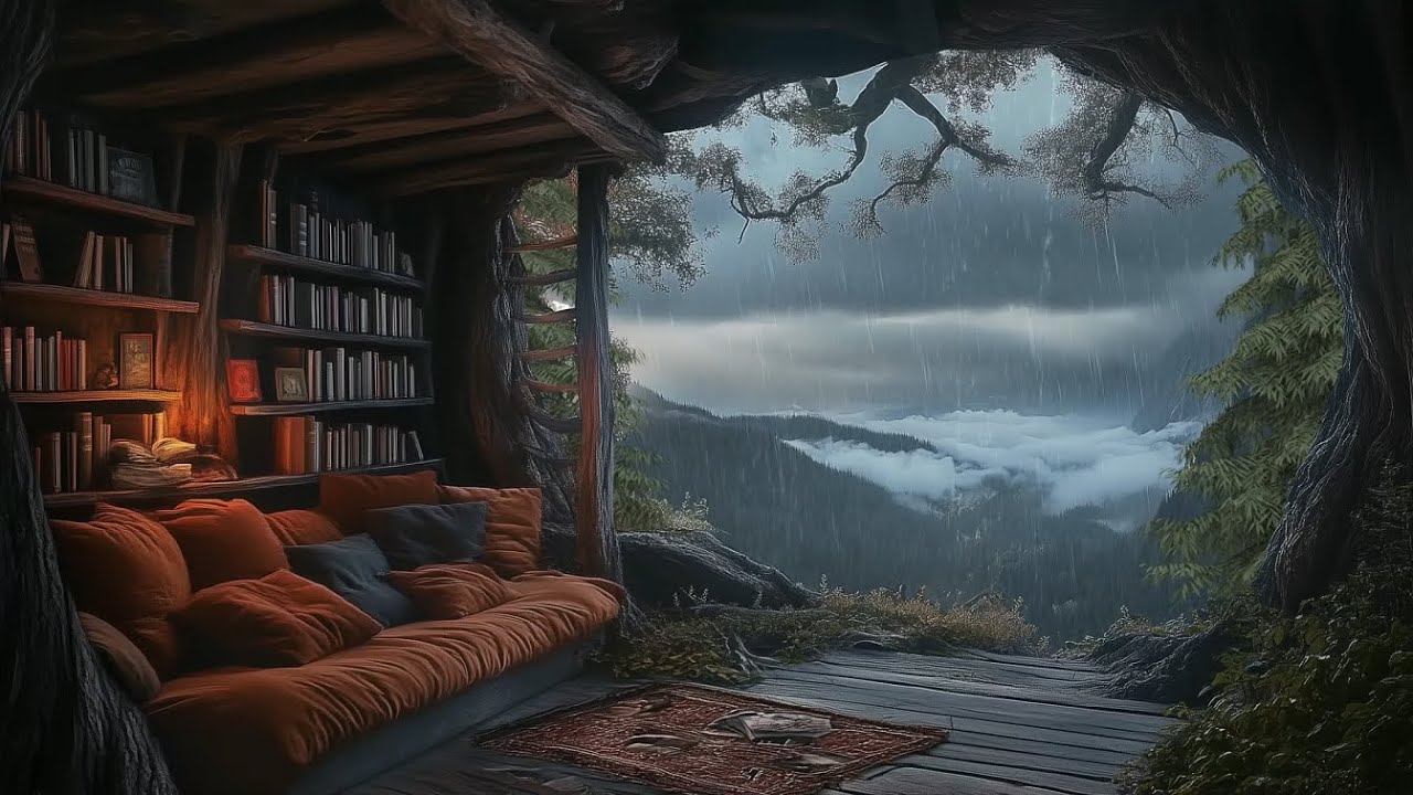 Soft Rain Sounds for Sleeping Deeply and Stress Reduction | Perfect ...
