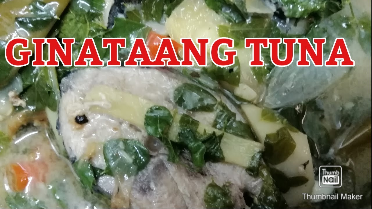 The Best GINATAANG TUNA Recipe - YouTube