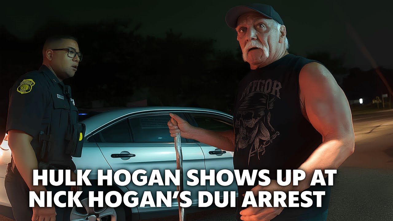 Hulk Hogan Shows Up at Nick Hogan’s DUI Arrest | Full Police Bodycam ...