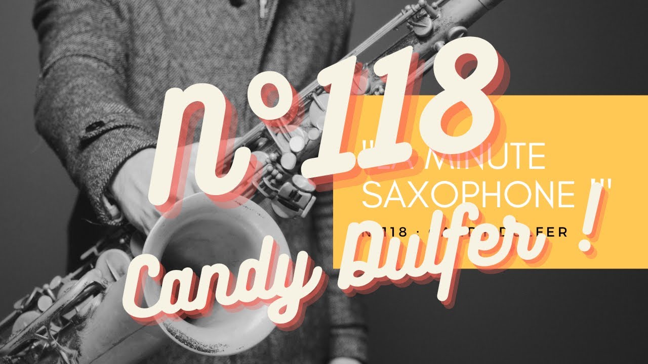 « La Minute Saxophone ! » N°118 : Candy Dulfer, la saxophoniste ...