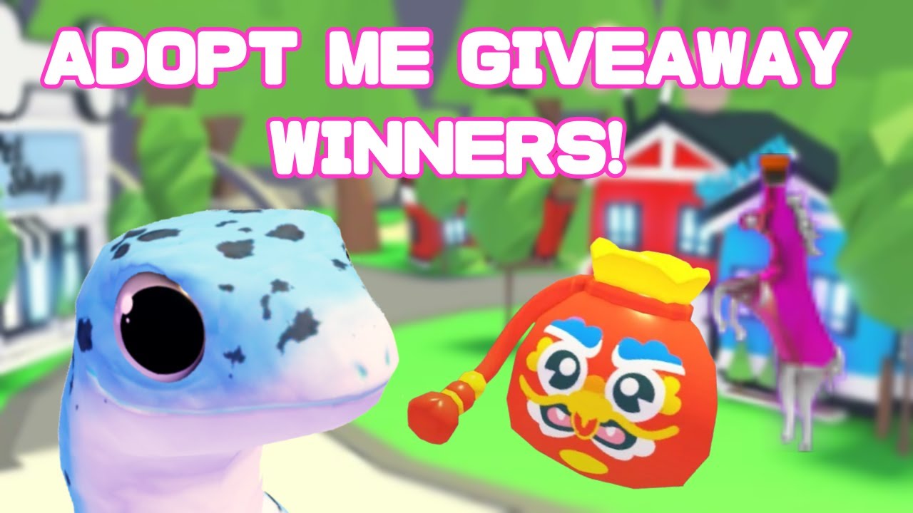 ADOPT ME GIVEAWAY WINNERS + NEW GIFTS AND PET WEAR! - YouTube