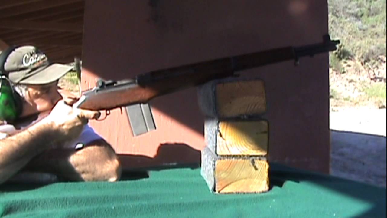 1959 Italian Beretta 7.62 BM-59 @ 420 yards - YouTube