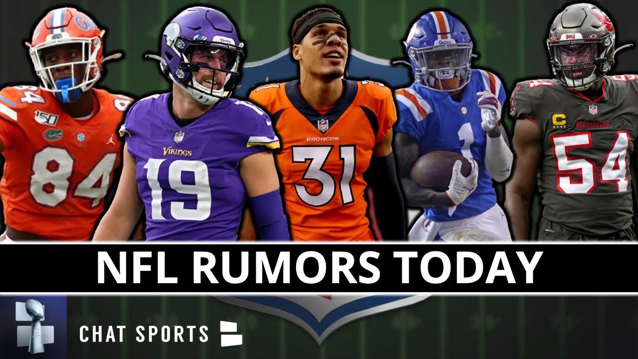 NFL Rumors: Adam Theilen Trade? + Justin Simmons, Lavonte David ...