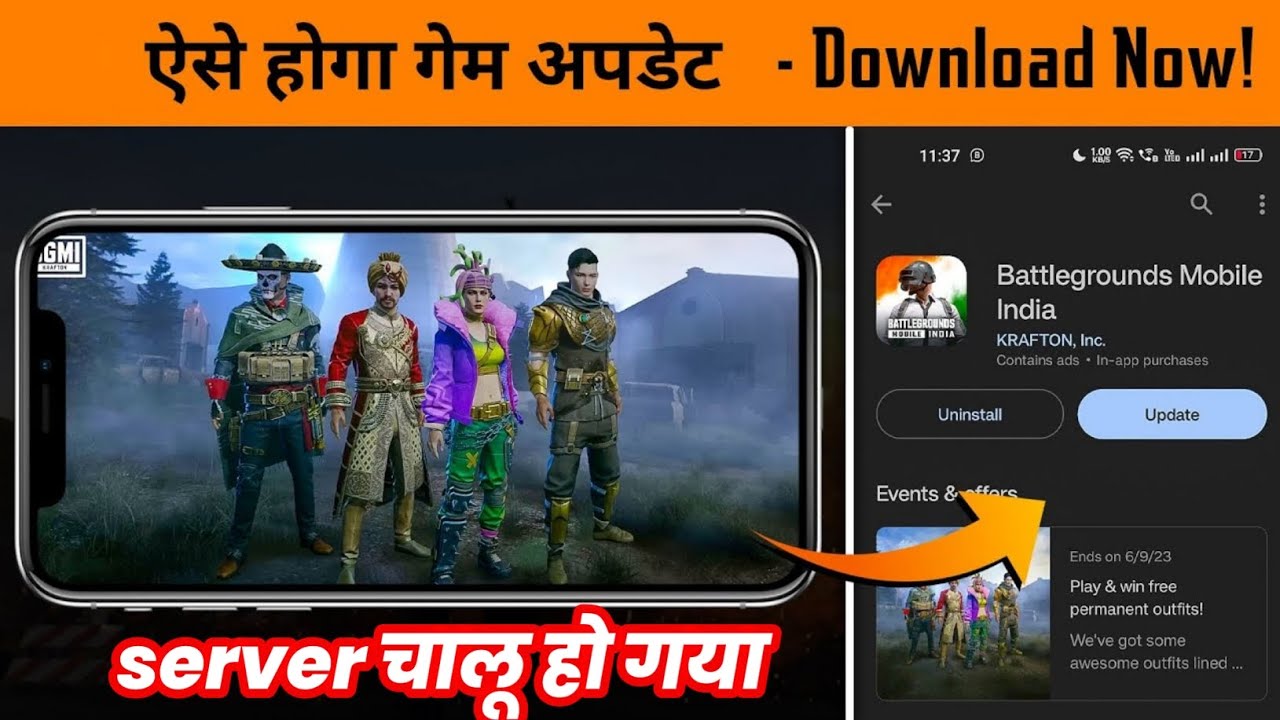 Preloading On Android BGMI Server On Today - YouTube