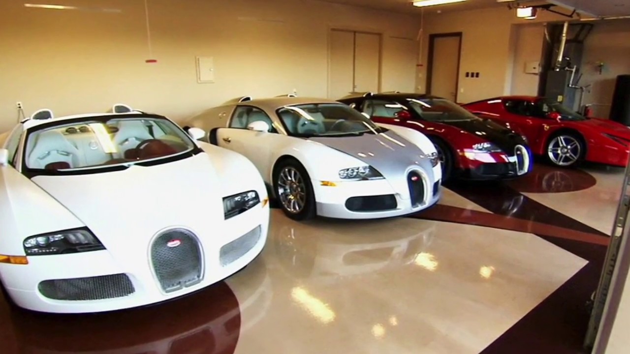 Floyd Mayweather's Multi-million dollars Garage - YouTube