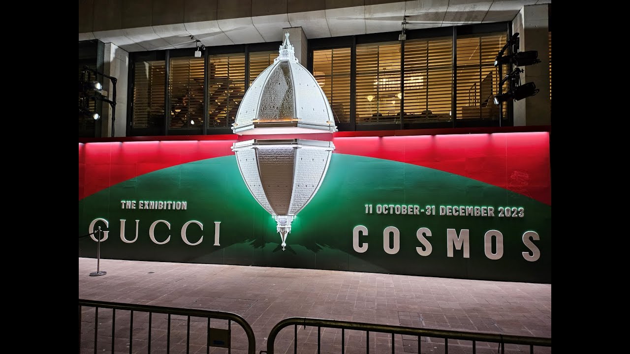 GW - Mindboggling Gucci Cosmos immersive experience showcasing 102 year ...