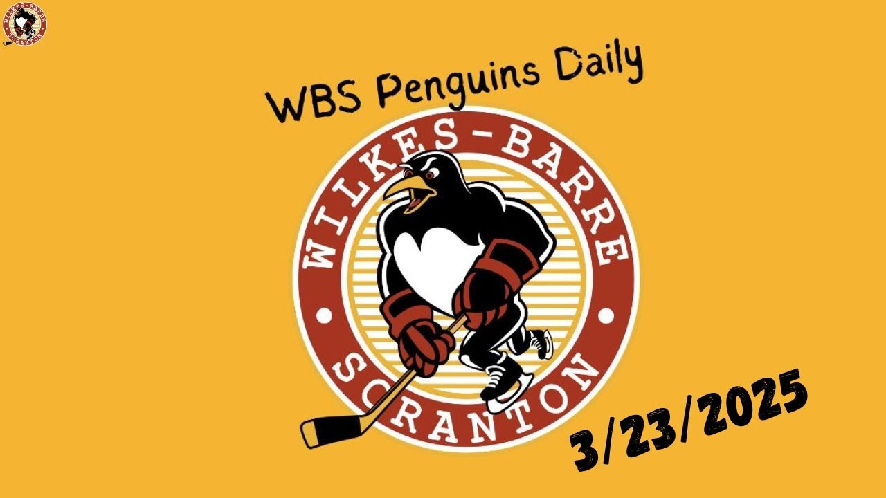 WBS Penguins Daily 3/23/2025 - YouTube