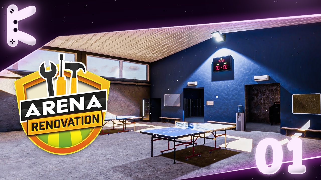 ARENA RENOVATION FR #1 : Salle de Ping Pong ! [4K60FPS] - YouTube