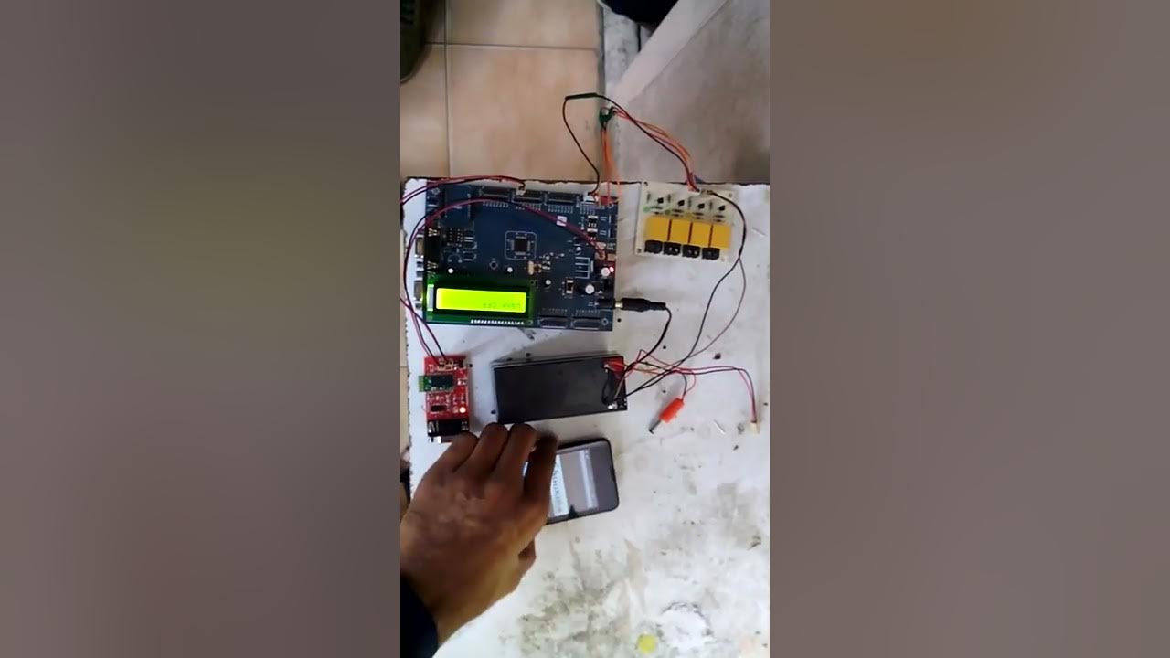 LPC2148 ARM7 based Voice controlled android home Automation Rs.7000/- - YouTube