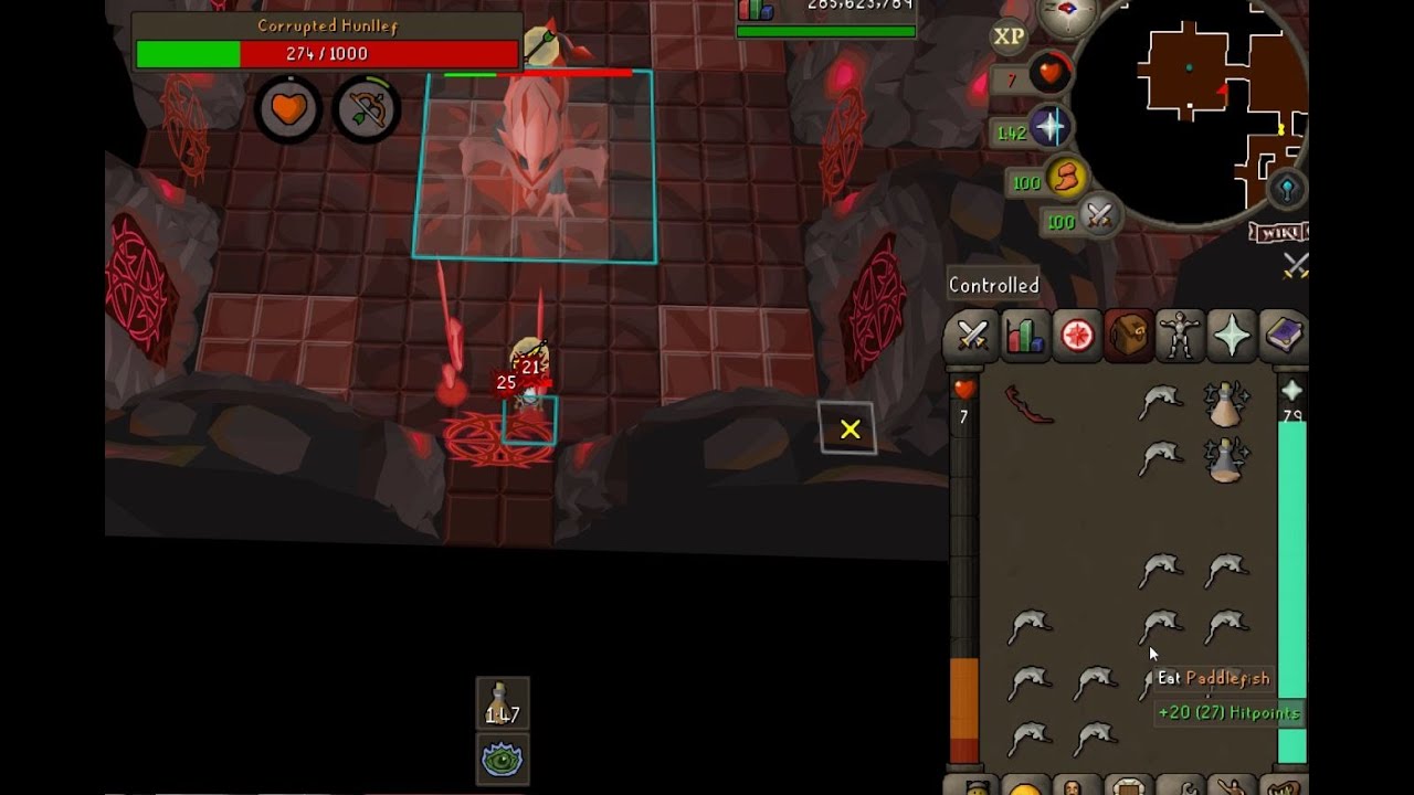 Simple Corrupted Gauntlet Run in OSRS - YouTube