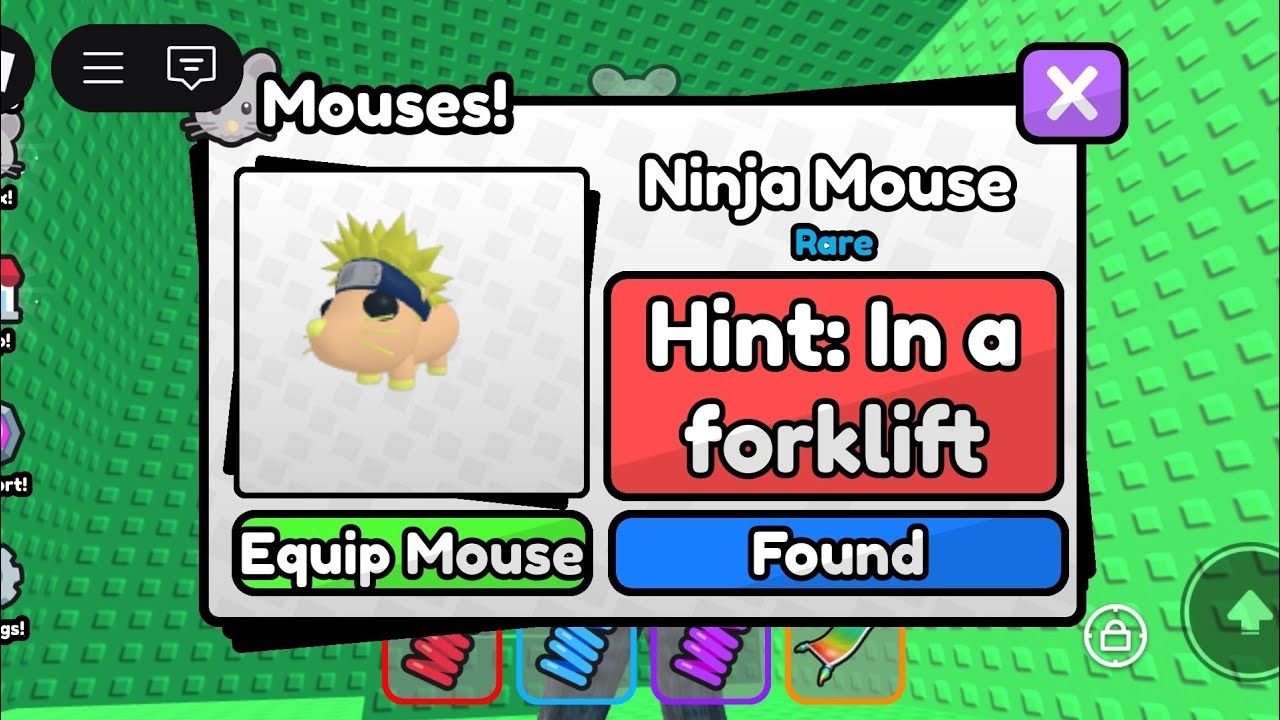 Guide How To Get NINJA MOUSE On Roblox Find The Mouse - YouTube