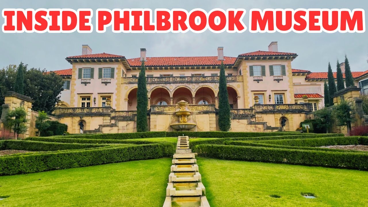 FIRST TIME AT THE PHILBROOK MUSEUM| TULSA VLOG - YouTube
