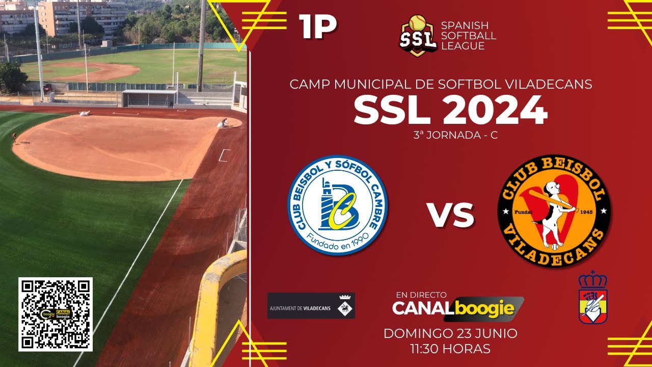 SSL 2024 - 1P J3ª C - CBS CAMBRE Vs. CB VILADECANS SOFTBOL - 11:30 ...