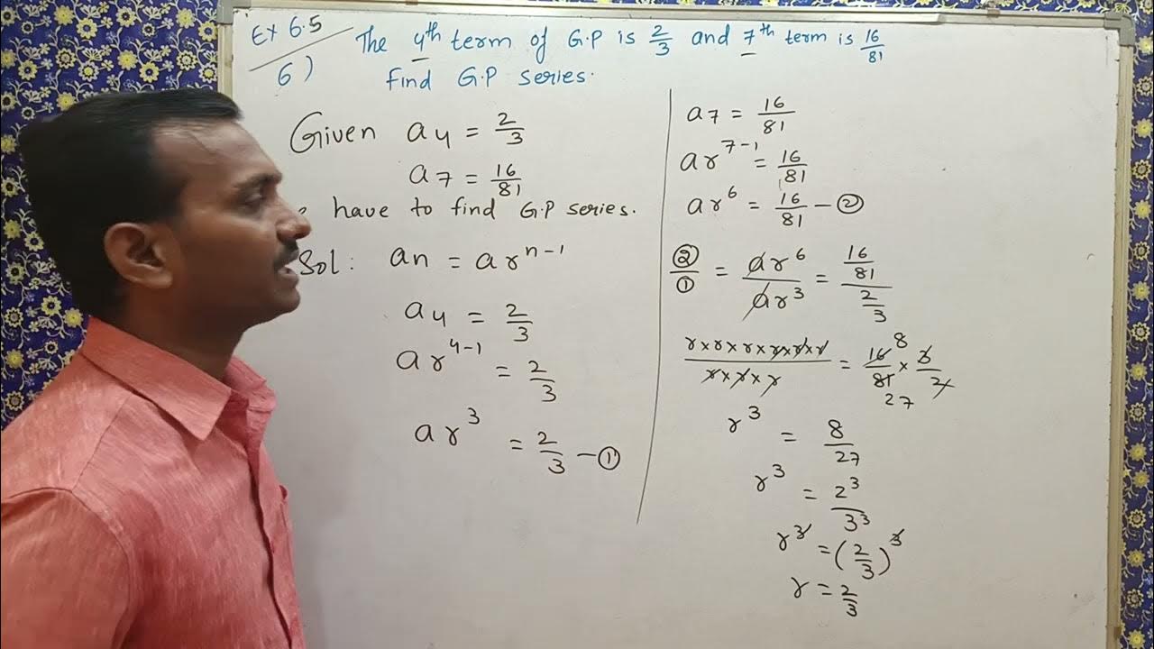 10th class maths | progressions exercise :-6.5 Q.no 6 | sri pragna 10th maths - YouTube