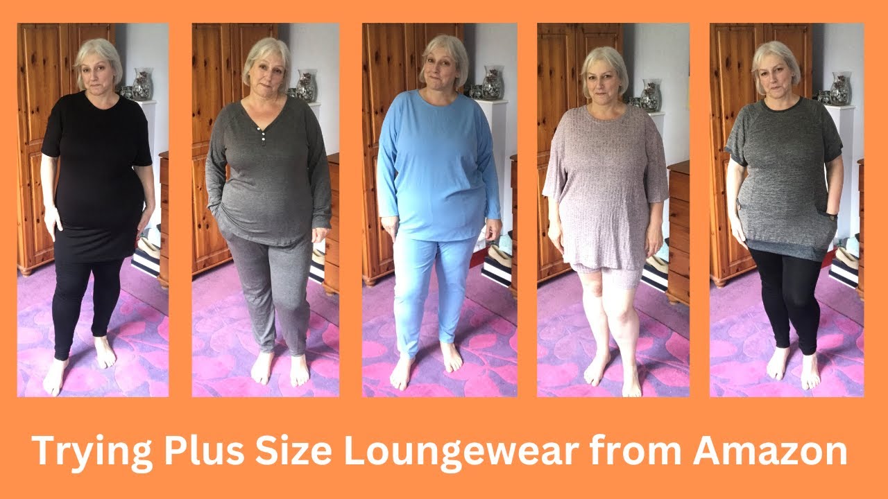 Amazon Loungewear Plus Size 18 / 20 Try On Haul - YouTube