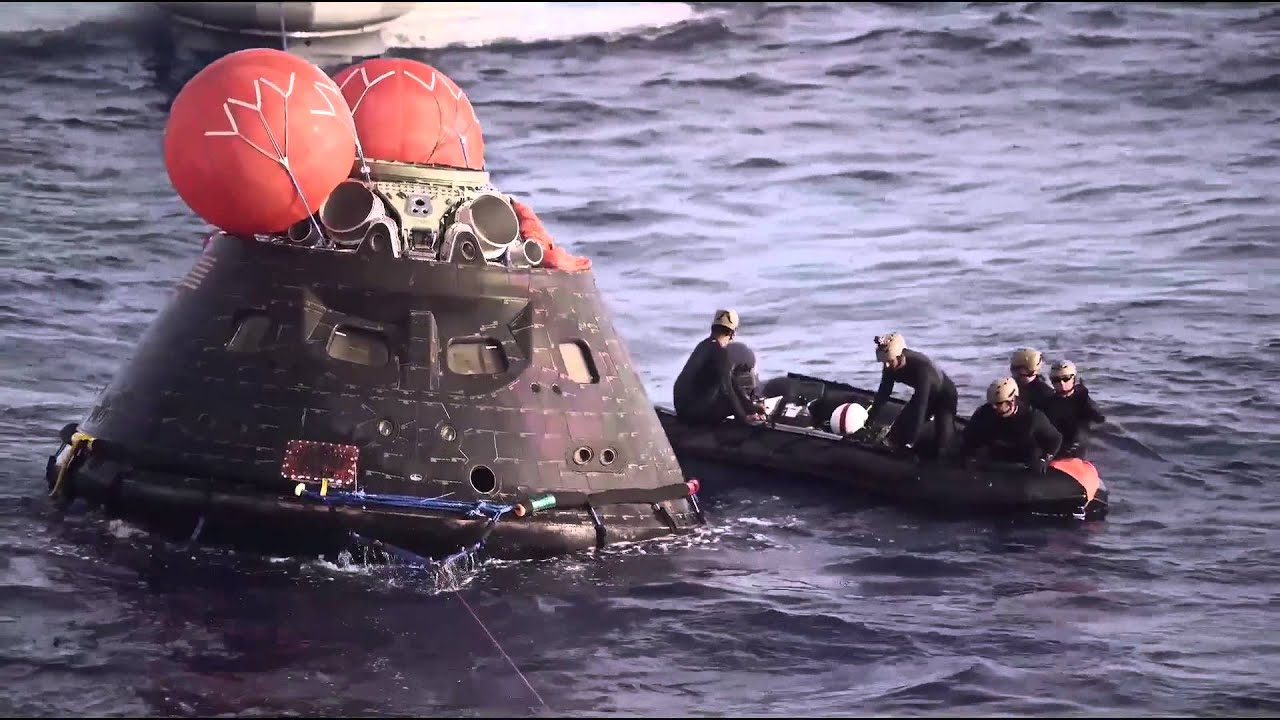 Nasa Orion Eft 1 Recovery