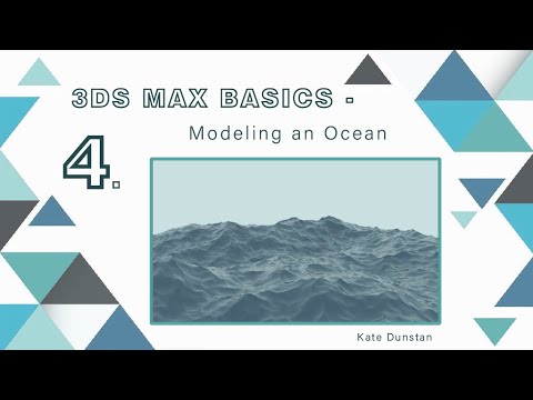 3DS Max Basics - Modeling an Ocean - YouTube