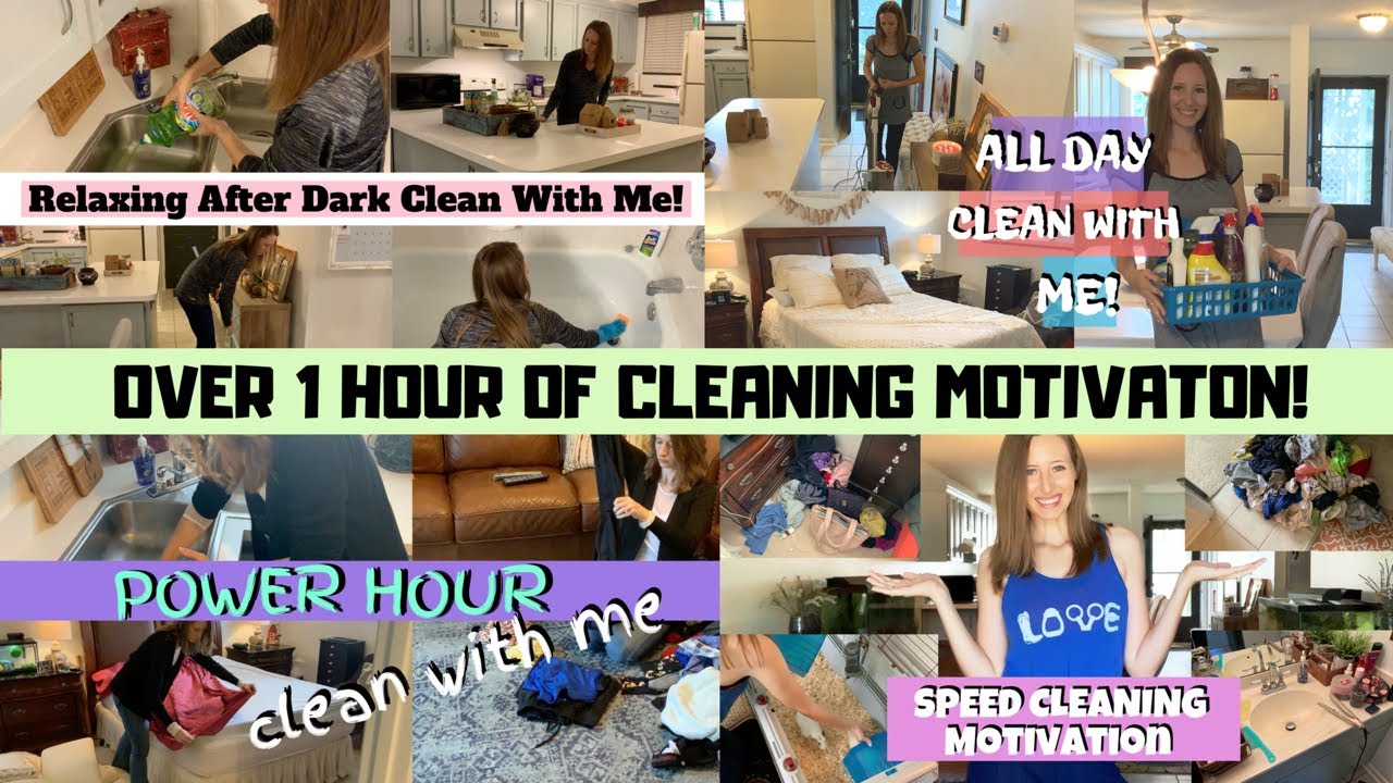 Over 1 HOUR of Cleaning Motivation! | A Compilation of Recent Cleaning ...