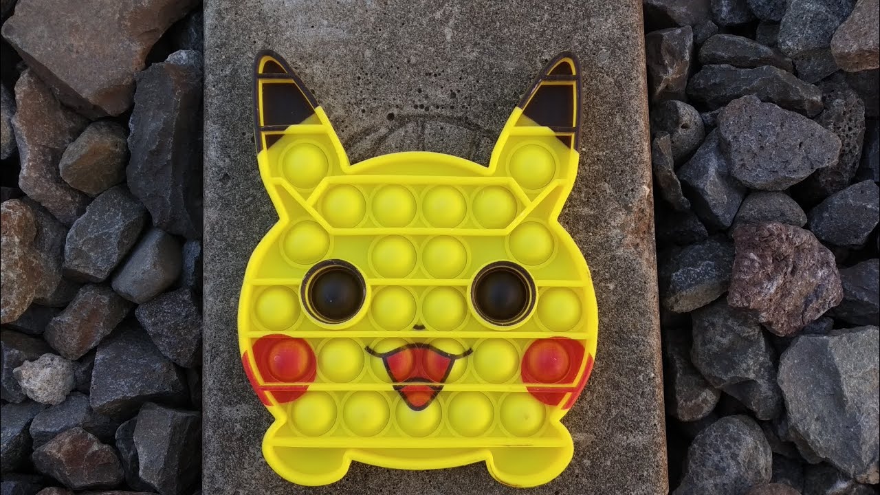 Cute Beautiful Game Pop it Pikachu, Satisfying Video ASMR Toys. Sopian ...