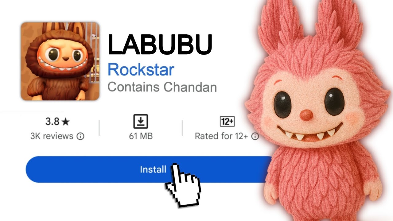 I Found the Best LABUBU Games 😍 On playstore 😍🔥 - YouTube