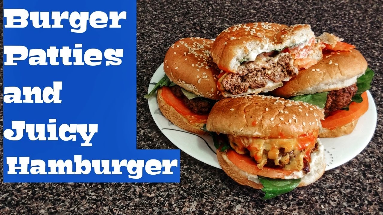 How To Make Hamburger From Scratch (Including Patties) - YouTube