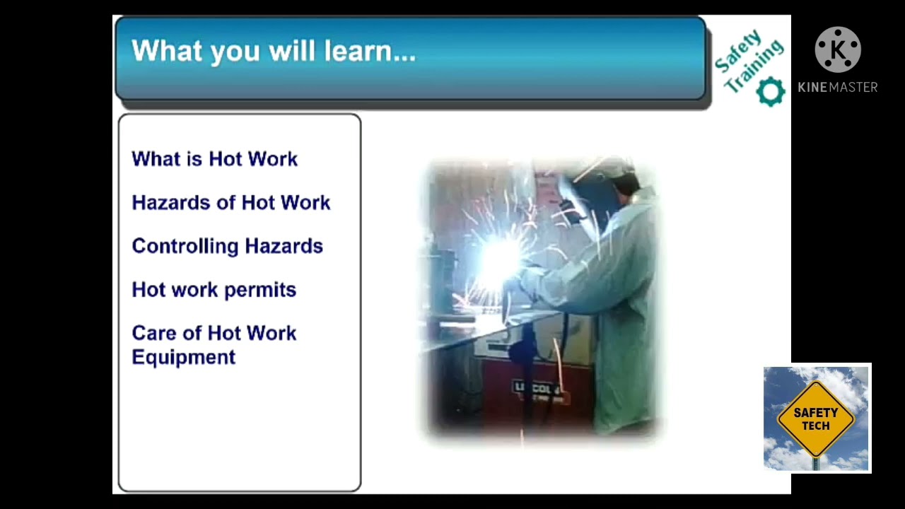 Hot work safety training video || Safety Tech || - YouTube