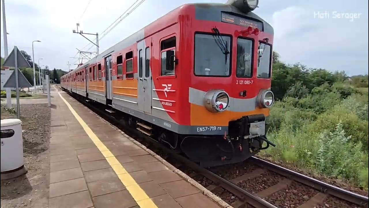 EN57-719 PolRegio Kraków: R 30653: Tarnów - Krynica-Zdrój - YouTube
