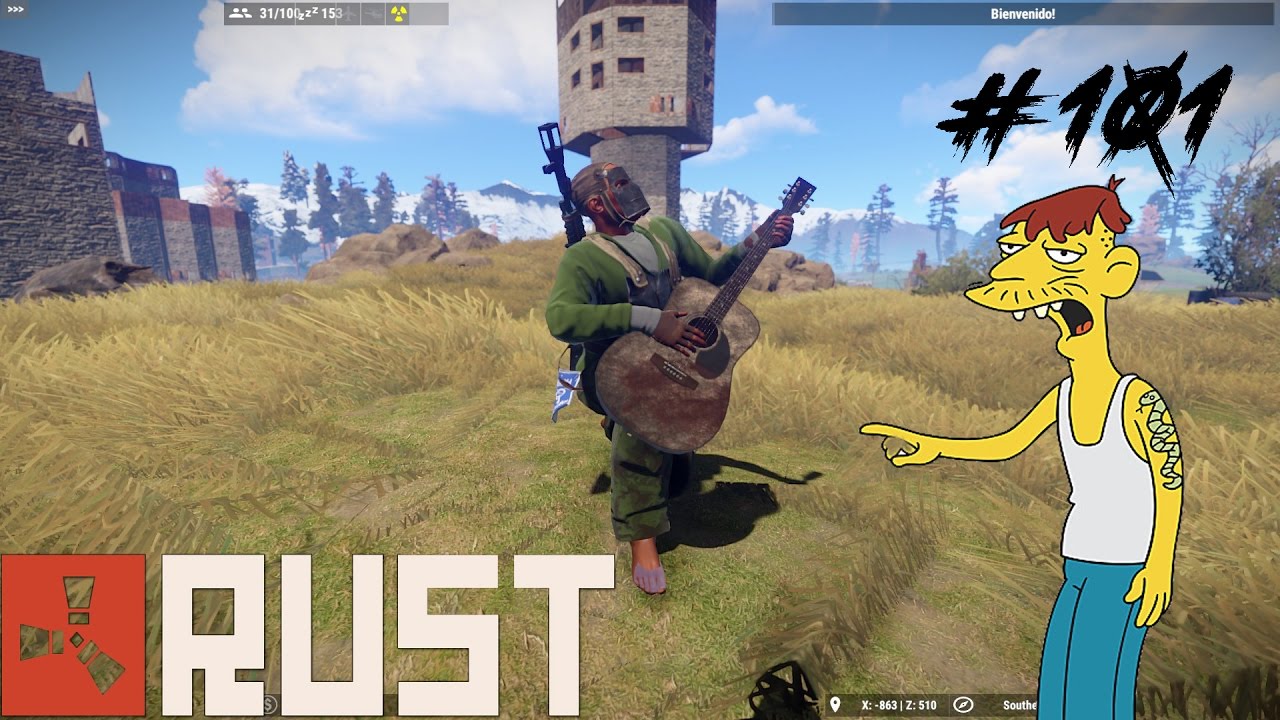 Rust #101 | HAZI ZE HAZE UN RADEO CHAVALE!! | Gameplay Español - YouTube