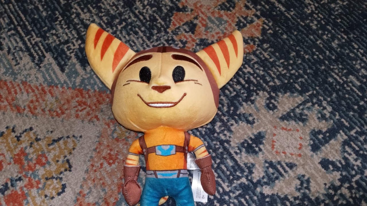 Jinx Toys Ratchet and Clank Rift Apart Ratchet Plush Unboxing - YouTube