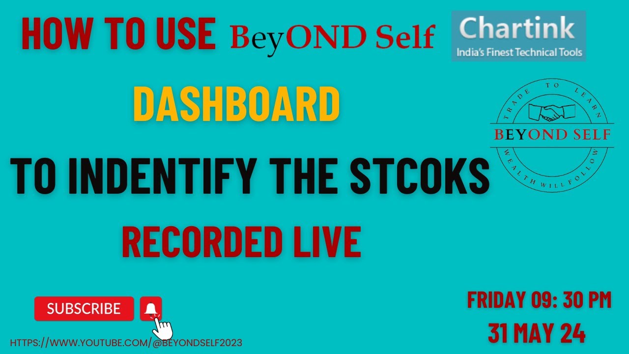 How to Use BeyOND Self Chartink Dashboard to Identify Stock for Trading ...