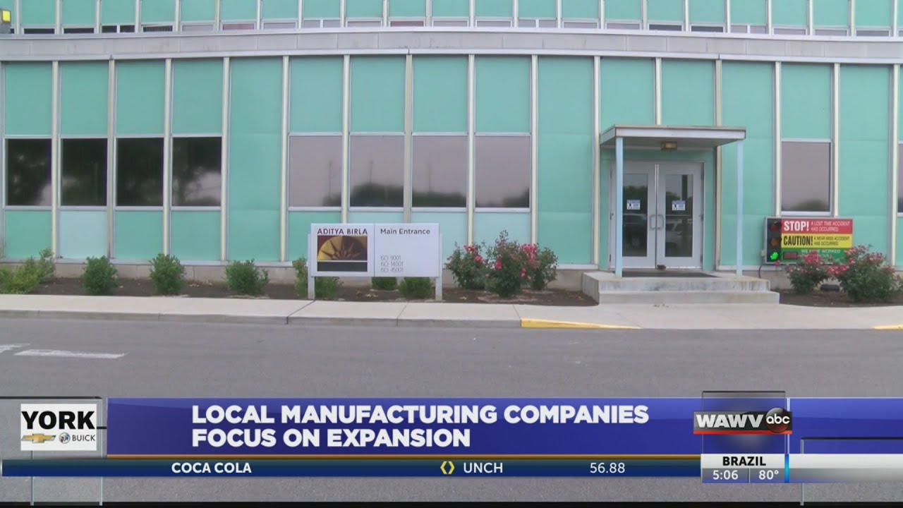 Local Manufacturing companies focus on expansion - YouTube