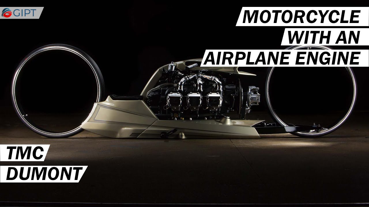 Motorcycle With Rolls Royce Airplane Engines - YouTube